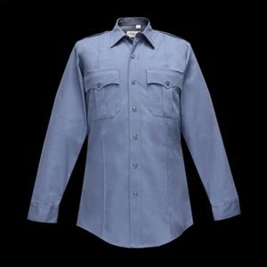 Flying Cross | Shirts | Flying Cross Medium Blue Long Sleeve Deluxe ...